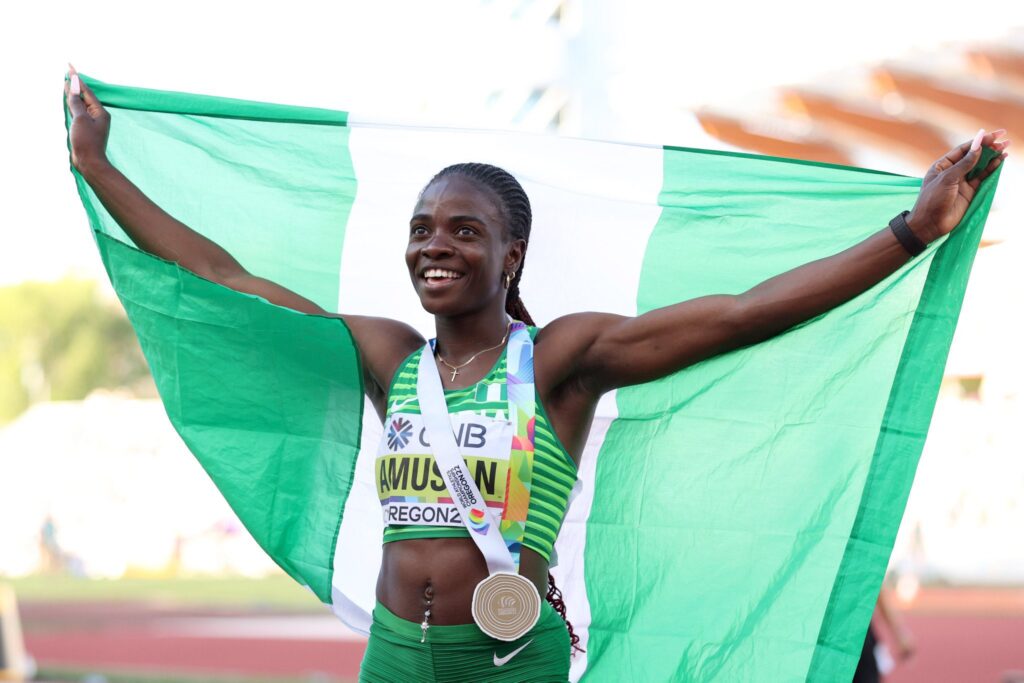 Nigerian Track Star Tobi Amusan Triumphs in 2023 World Athletics ...