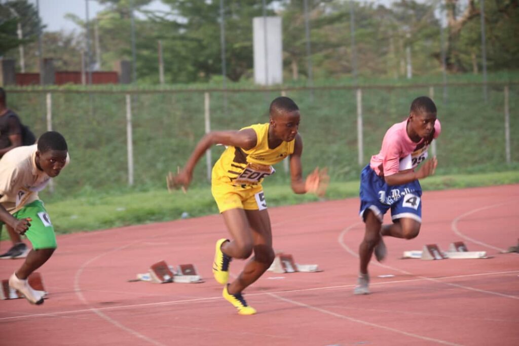 RECORD SMASHED! MOC’s Fervent Edet Sprints into 100m Final at MTN ...